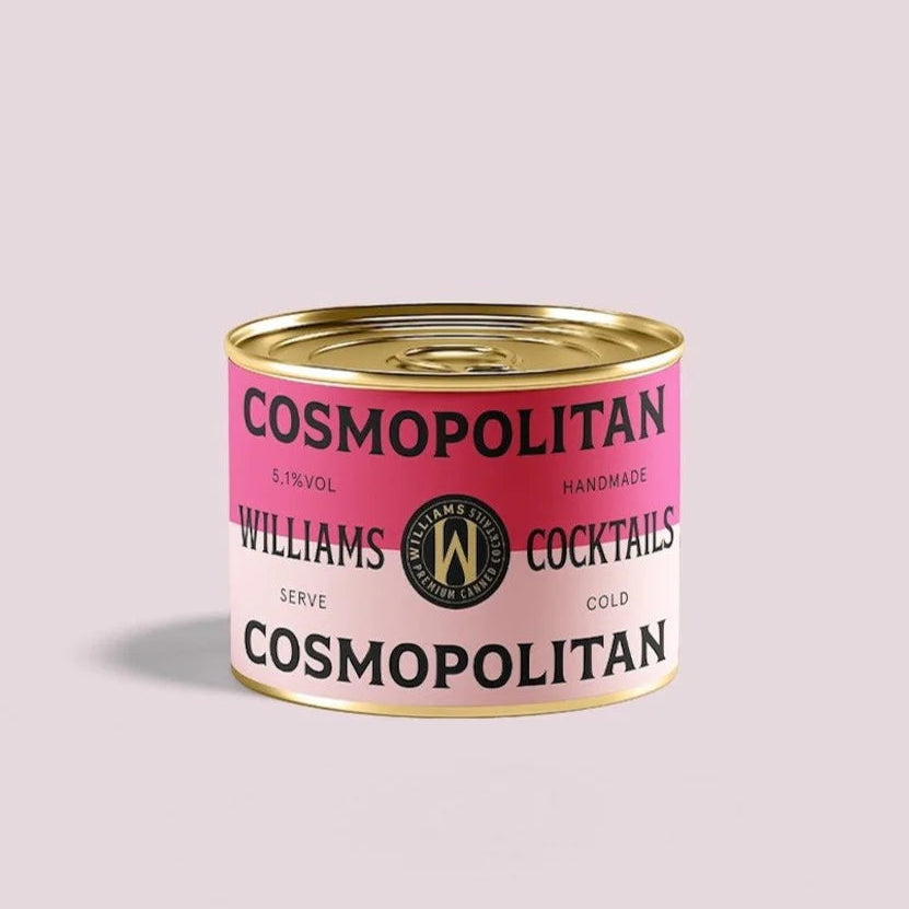COSMOPOLITAN (CONTAINS 1 SERVING) 14% ALCOHOL – Williams Cocktails